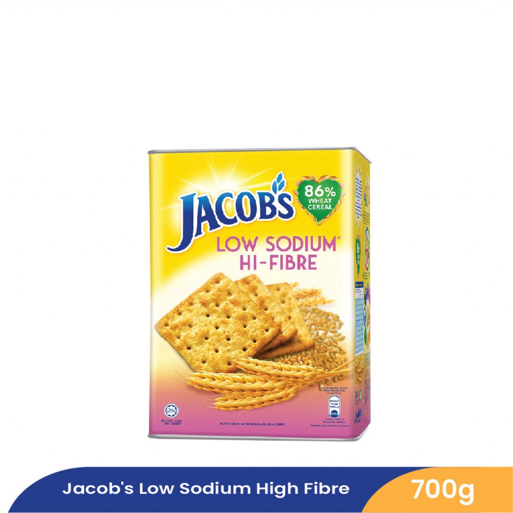 Jacob's Biscuits - Jacob's Low Sodium High Fibre (700g) | Shopee Malaysia