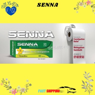 *UBAT SEMBELIT- SENNA 7.5MG TABLET 10's [Relieve Constipation] (GENERIK ...
