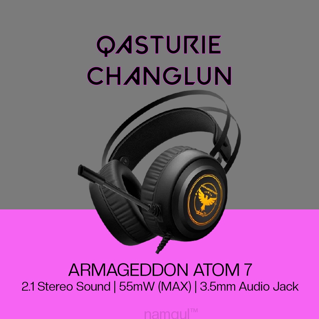 ARMAGEDDON ATOM 7 (NEW) | Shopee Malaysia