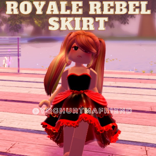 Royale High Royale Rebel Skirt (ROBLOX) | Shopee Malaysia