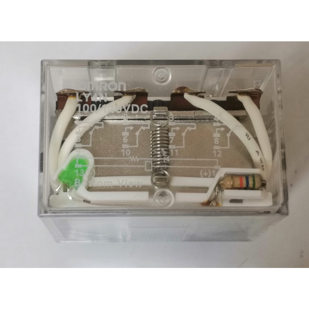 OMRON LY4N DC100/110 Plug In Power Relay | Shopee Malaysia