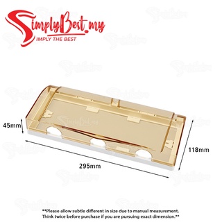 SIMPLYBEST 1/2/3 Transparent Switch Cover PVC Socket Waterproof ...