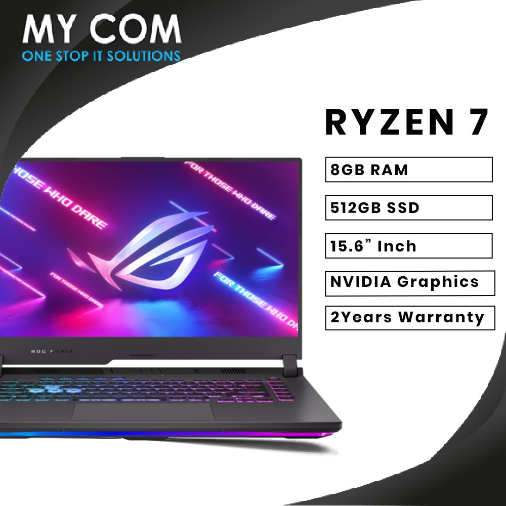 ASUS ROG STRIX G15 G513I-CHN042T 15.6" 144HZ FHD GAMING LAPTOP (RYZEN7 ...