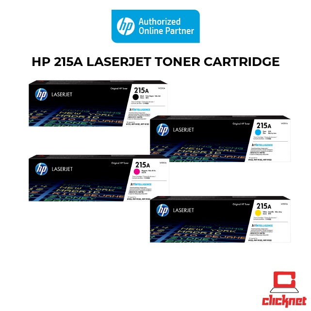 HP 215A Series Original Laserjet Toner Cartridge W2310A/W2311A/W2312A ...