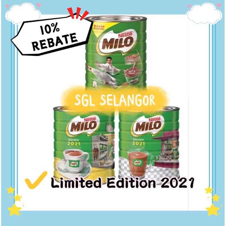 【READY STOCK】MILO TIN 1.5kg/1.7kg LIMITED EDITION (exp 2022) 1.5kg ...