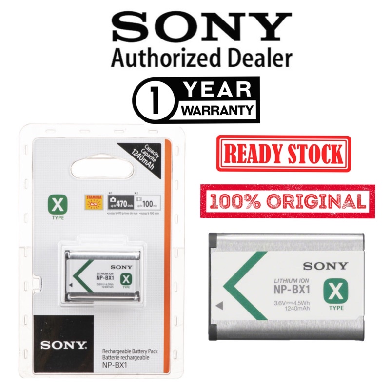 Sony np-bx1 original battery for sony ZV1 ZV-1 RX100 MARK I II III IV V ...
