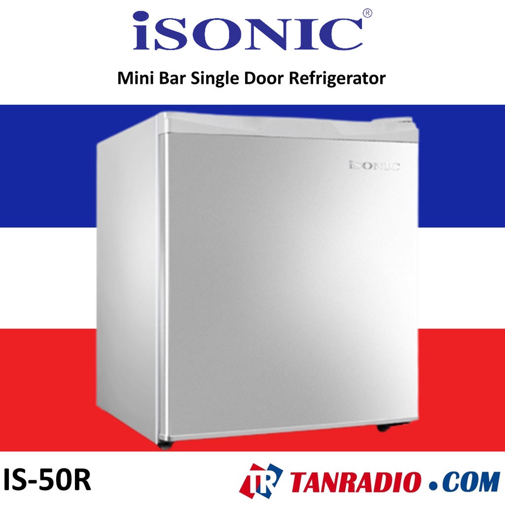 iSONIC Mini Bar Single Door Refrigerator IS-50R | Shopee Malaysia
