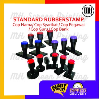 Custom Made Normal Rubber Stamp Chop Cop Getah ( Name Chop, Company ...