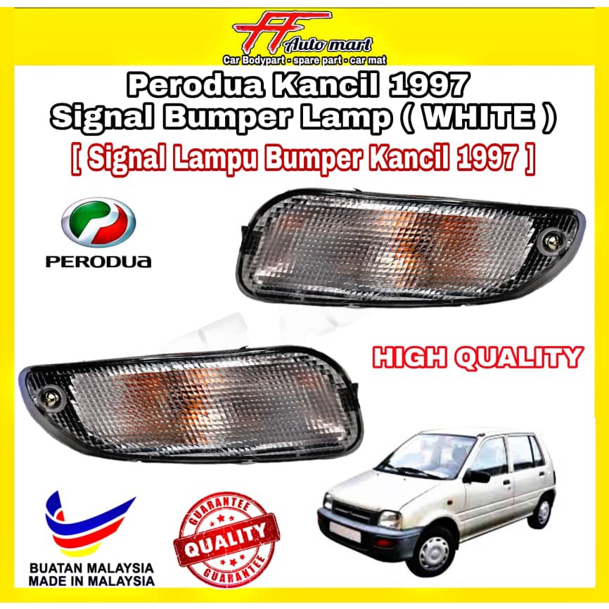Perodua Kancil Petak 1997 Bumper Lamp Assy (WHITE) - Signal lamp ...
