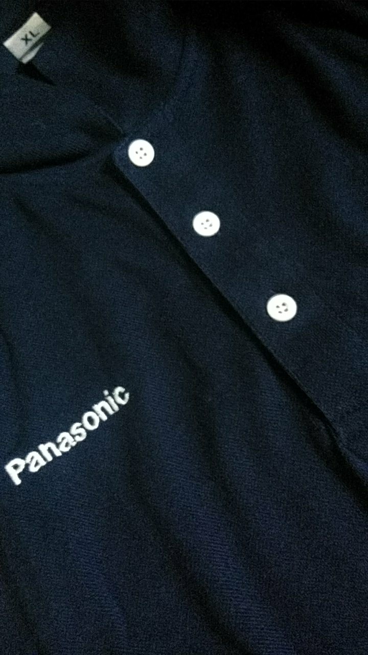 PANASONIC T-SHIRT AIRCOND BAJU AIRCOND MAN BAJU KERJA AIRCOND | Shopee ...