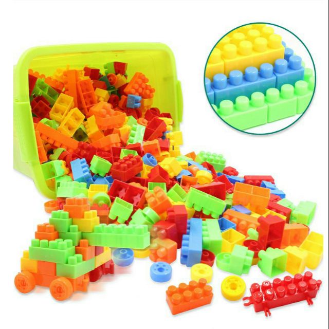 LARGE Particle Puzzle Plastic Building Blocks | Shopee Malaysia