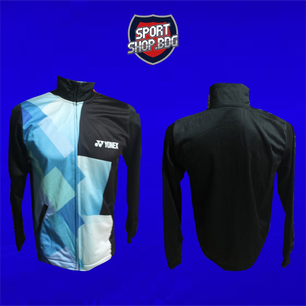 Sport Jacket / BADMINTON / BULUTANGKIS / YONEX BLUE AND BLACK | Shopee ...