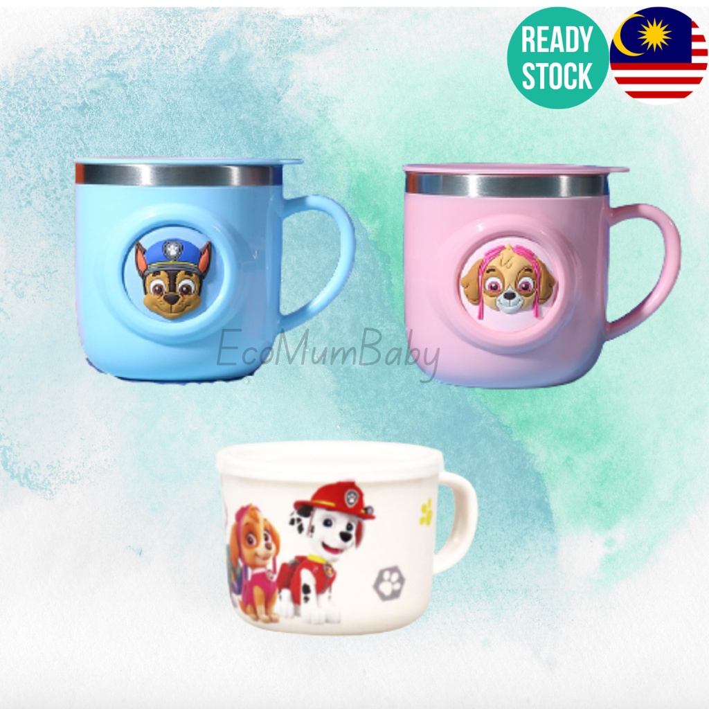 Paw Patrol Cup Children Drinking Cute Mini Cup Kids Cartoon Melamine ...