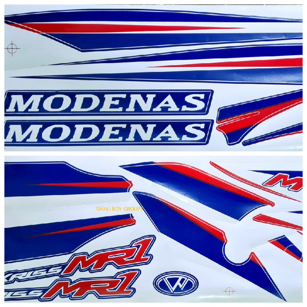 MODENAS MR1 STICKER SET | Shopee Malaysia