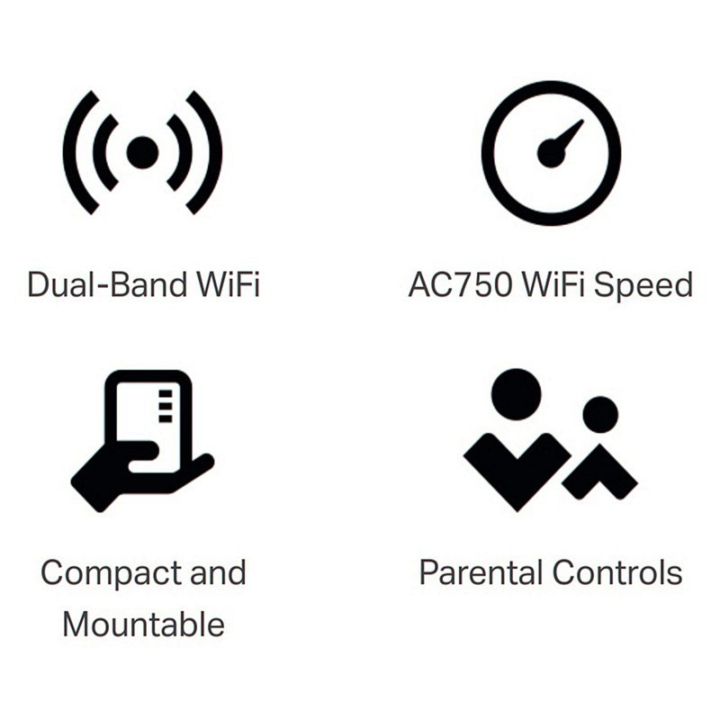 Tp-link archer c24 ac750 dual band multi mode wireless wifi extender ...