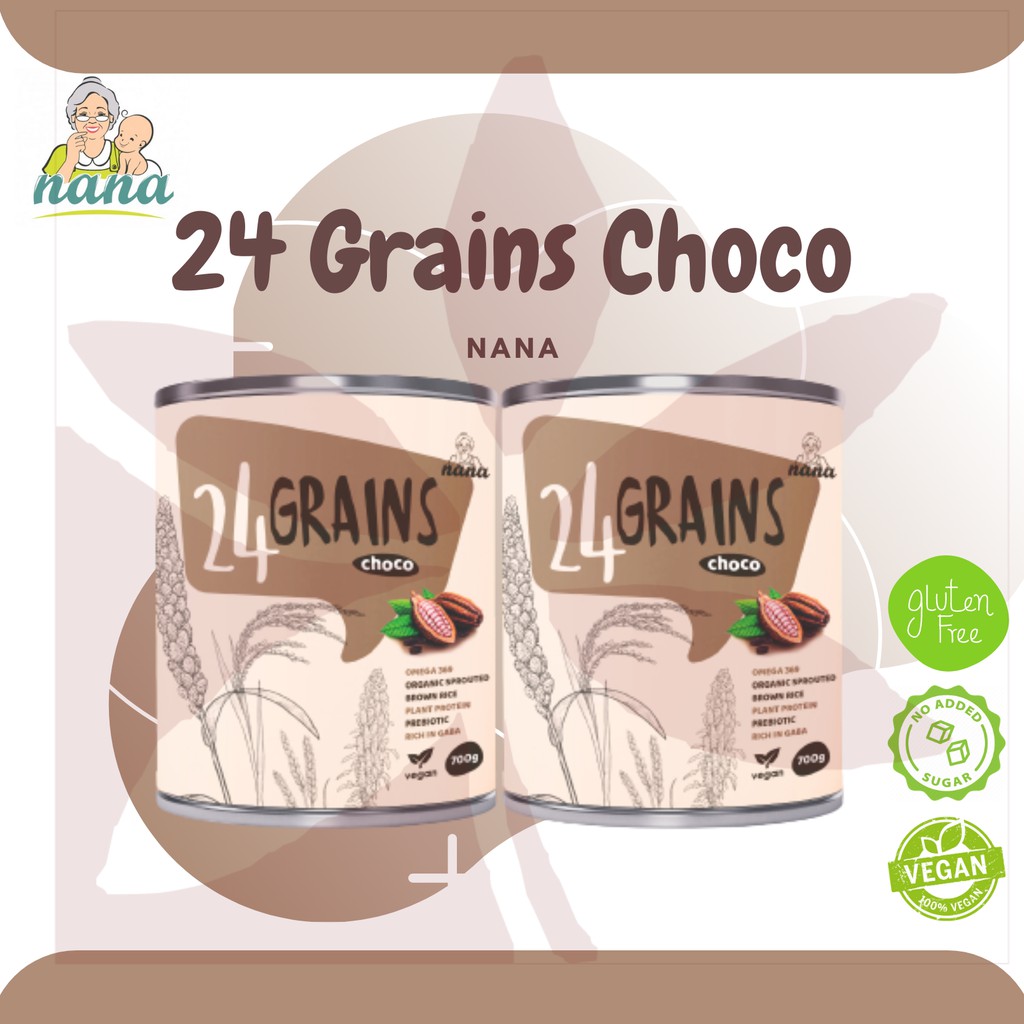 NANA 24 Grains Choco (2 X 700G) TWIN PACK | Shopee Malaysia