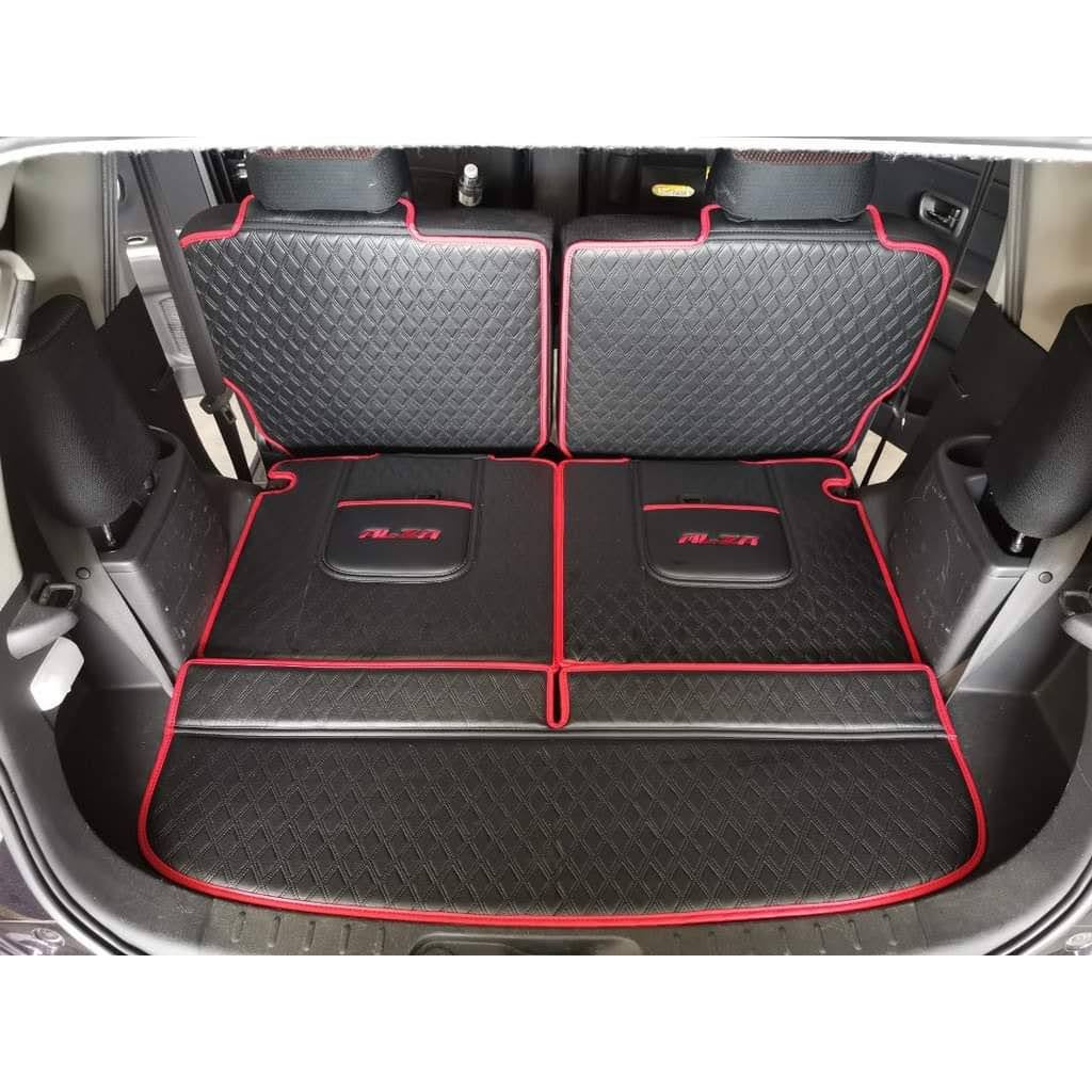 Perodua Alza 2008-2021 (OLD) Leather Boot Cover / Boot Mat / Rear Boot ...