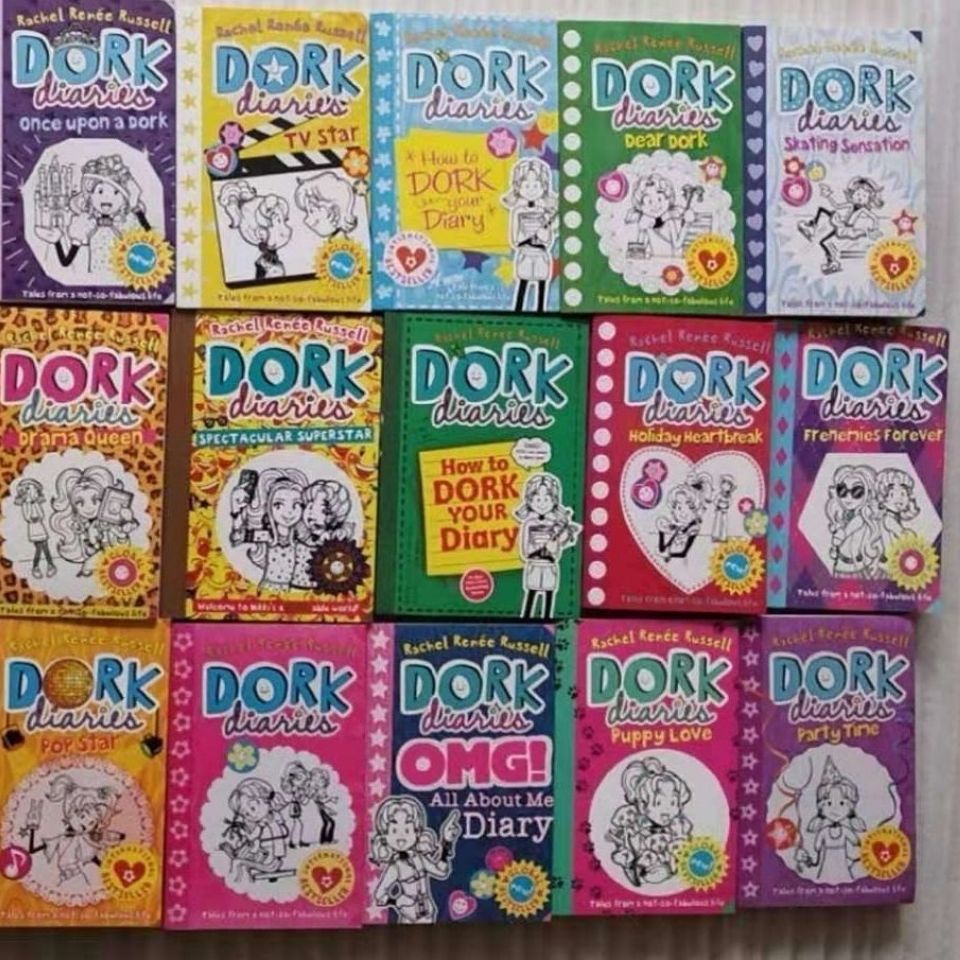 15 Titles Dork Diaries Series 15 books Selection | Shopee Malaysia