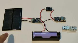 DIY Solar Light with TP4056 & 18650 Rechargeable Battery & LED Solar ...