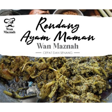 Rendang Maman Wan Maznah 300gram (READY TO EAT FOOD) | Shopee Malaysia