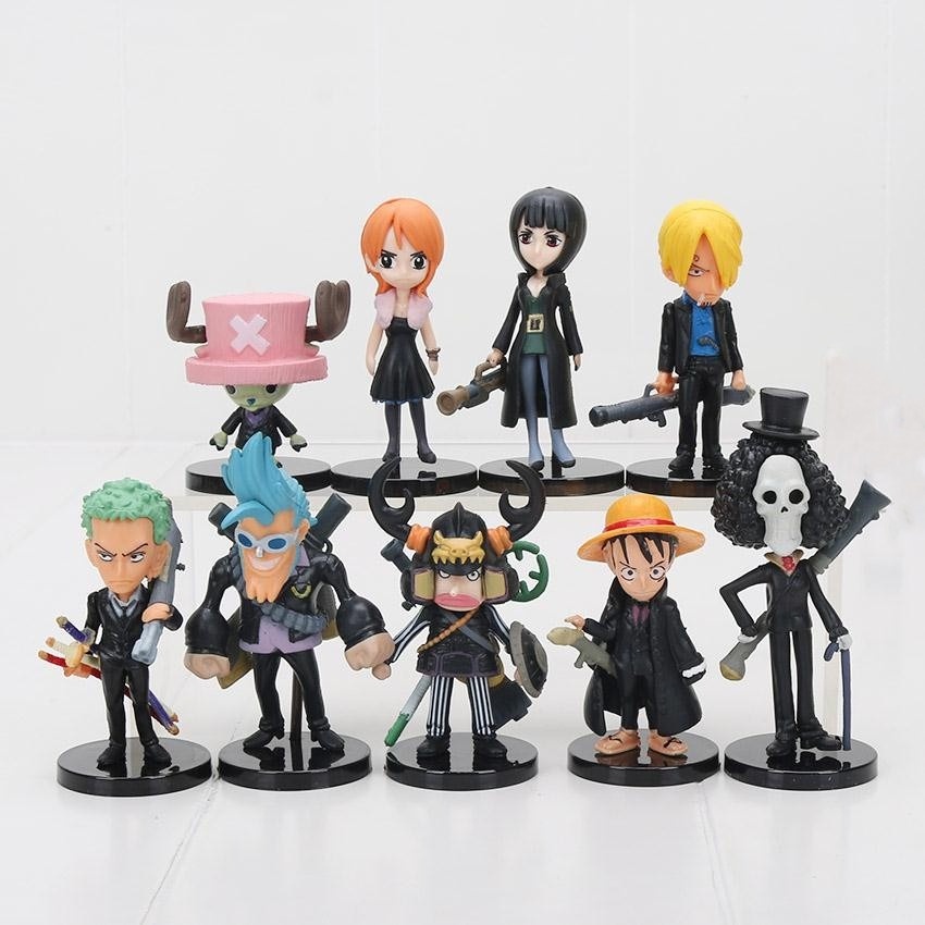 Ready stock - One Piece Mini Figures Set Collection Hobbies Display ...