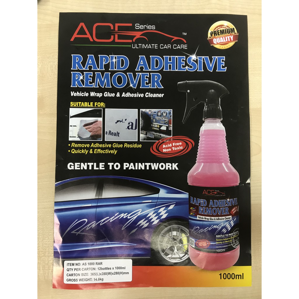ACE RAPID ADHESIVE REMOVER 1000ML | Shopee Malaysia