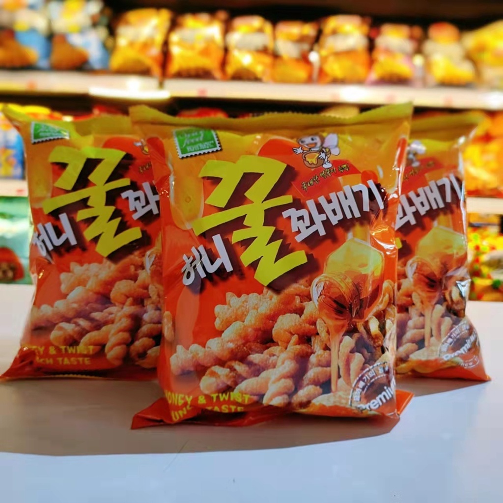 (KOREA 韩国) Selco Food Honey & Twist Crunch Taste | Selco Food 蜂蜜酥脆小麻花 ...