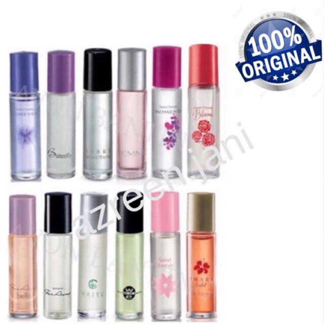 Avon 💯 original Roll on perfume 9ml | Shopee Malaysia
