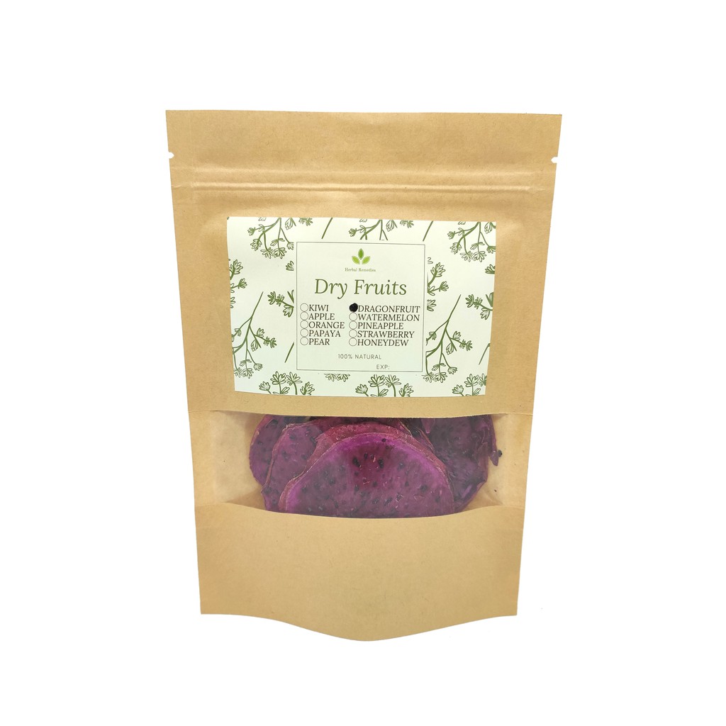 HR Dehydrated Red Dragon Fruit Slice (Buah Naga/Pitaya) | Shopee Malaysia
