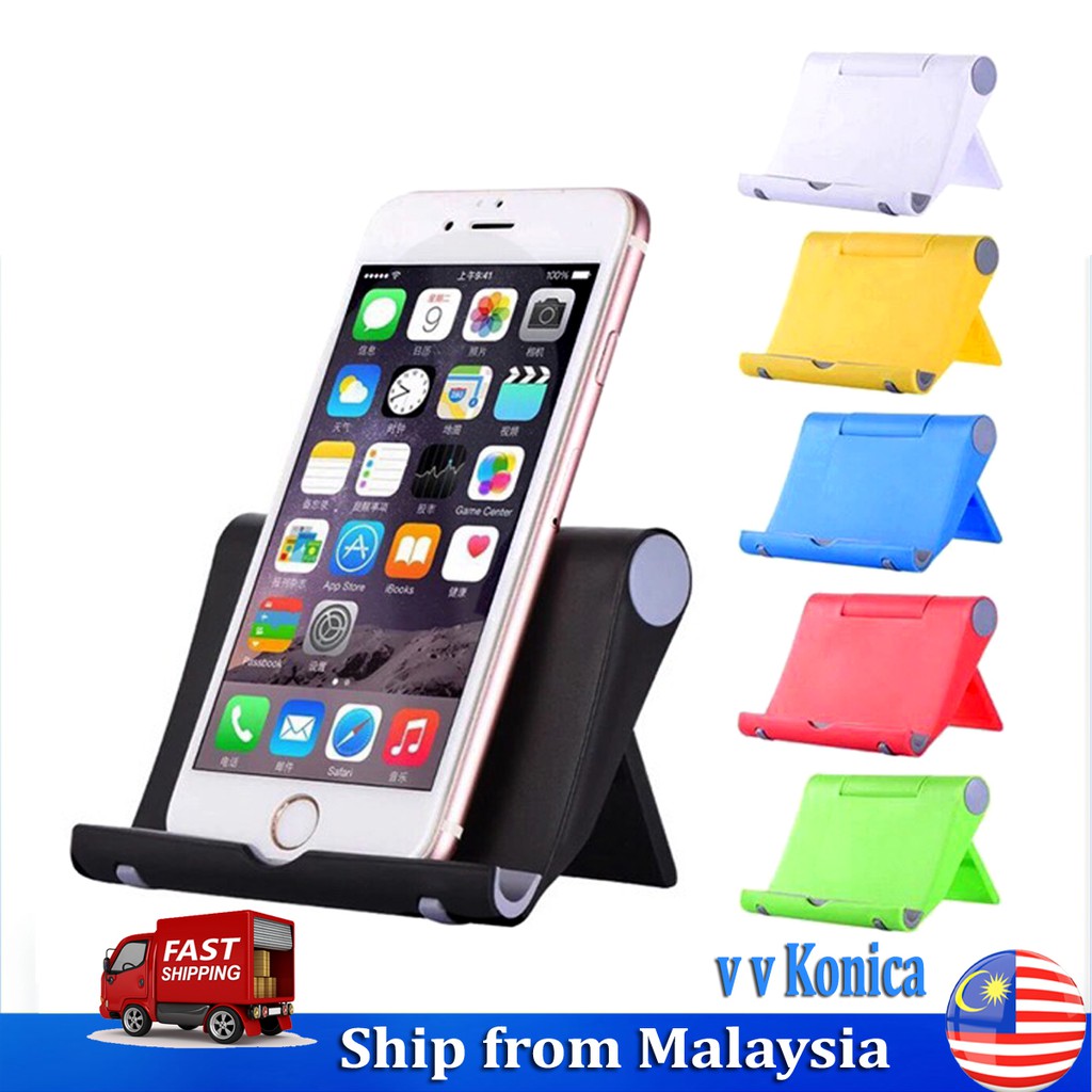 [READY STOCK] Phone Holder Desktop Mobile Stand | Shopee Malaysia