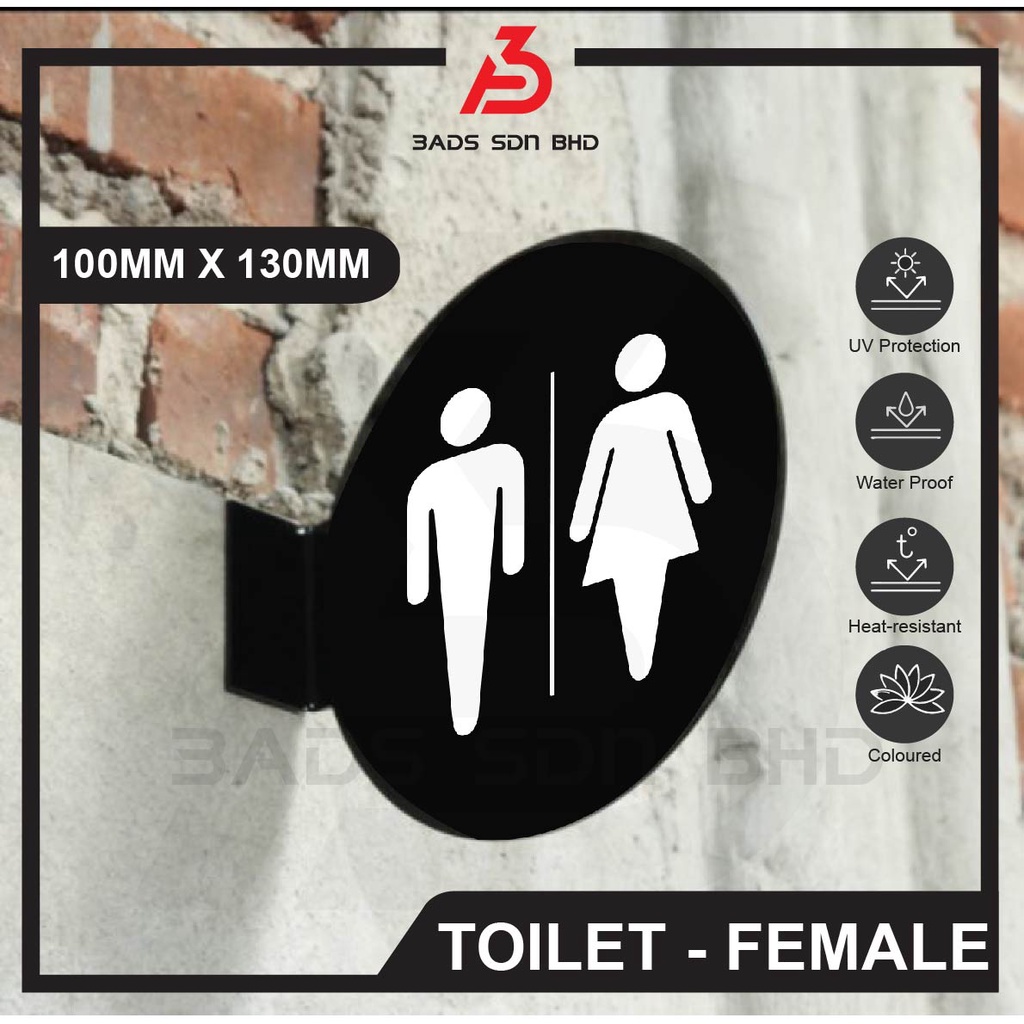 Wall Signage, Wall L-Shape Signage, Acrylic Signage | Shopee Malaysia