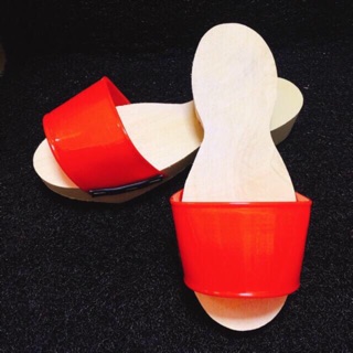 Terompah Kayu Tradisional / wooden clogs / kitchen bathroom clogs ...
