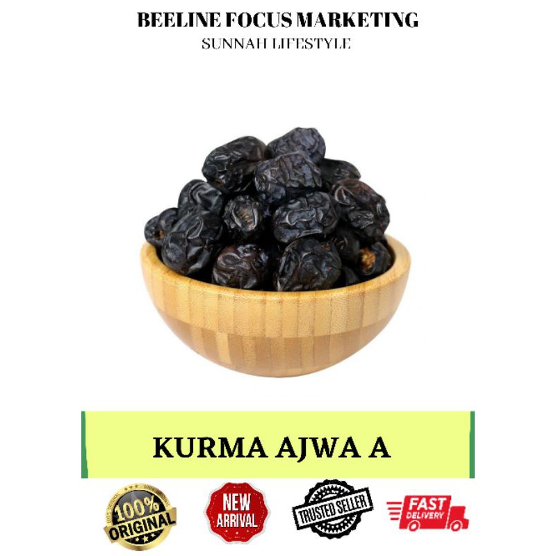 Premium Ajwa A (100g/250g/500g/1 Kg) | Shopee Malaysia