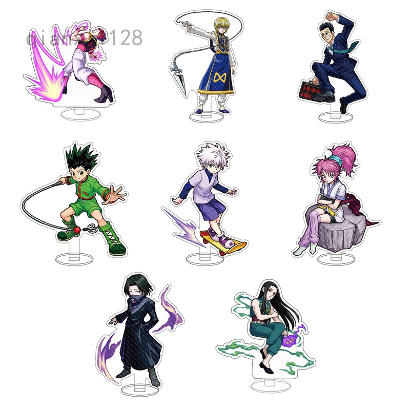 Hunter x Hunter Anime Figure Freecss Gon Killua Action Figures Acrylic ...