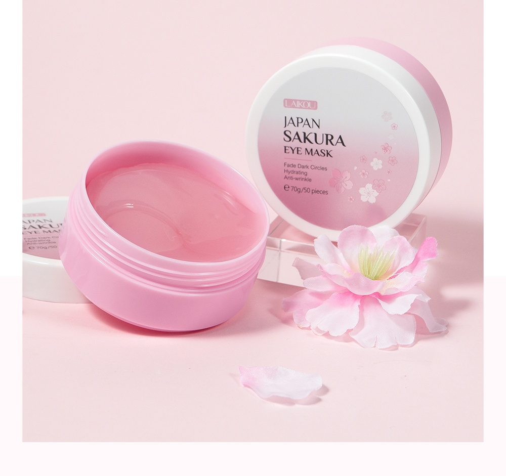 LAIKOU Japan Sakura Skin Rejuvenating Eye Mask Remove Fine Lines Eye ...