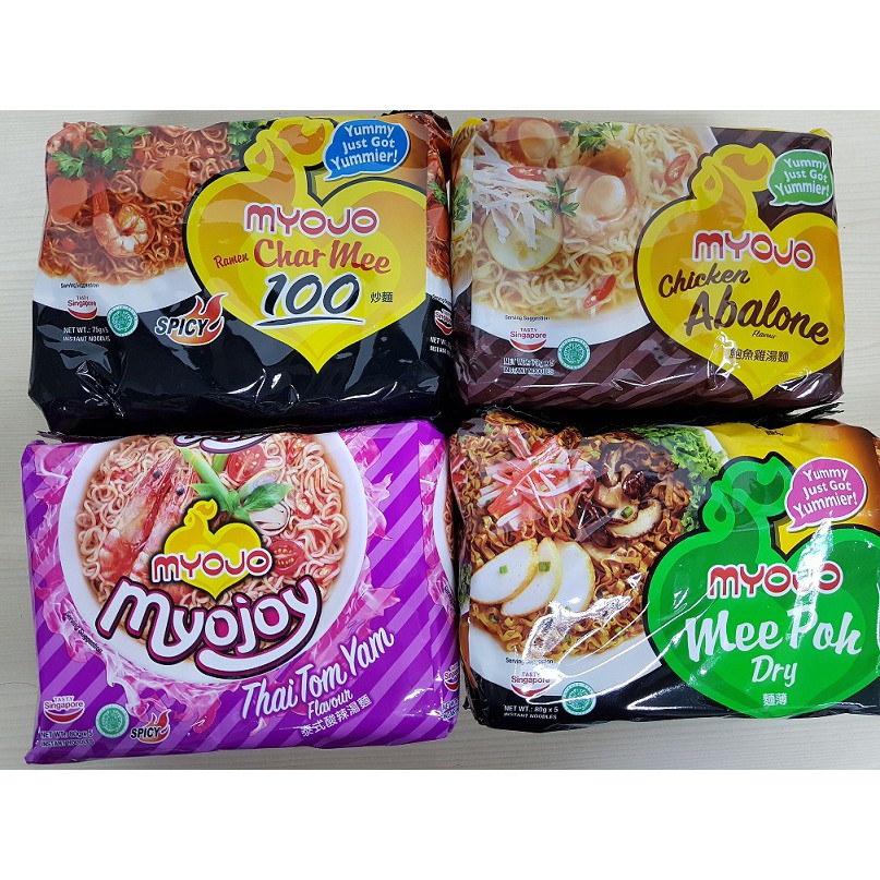 MYOJO MEE 80g x 5 pack x 1 Bag | Shopee Malaysia