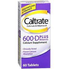 CALTRATE Calcium + D Plus (Calcium 600mg+Vit D3 500iu+minerals ...