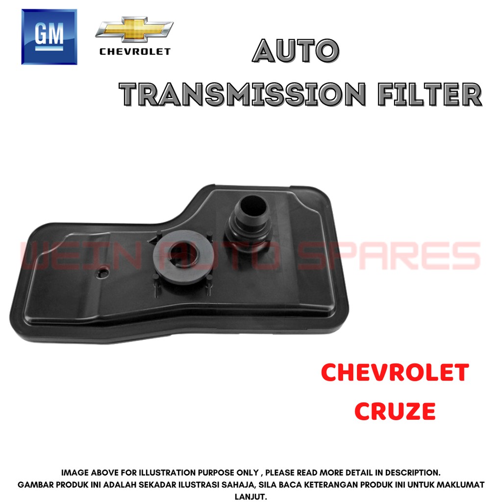 GM AUTO TRANSMISSION FILTER ( 24237508 ) FOR CHEVROLET CRUZE | Shopee ...