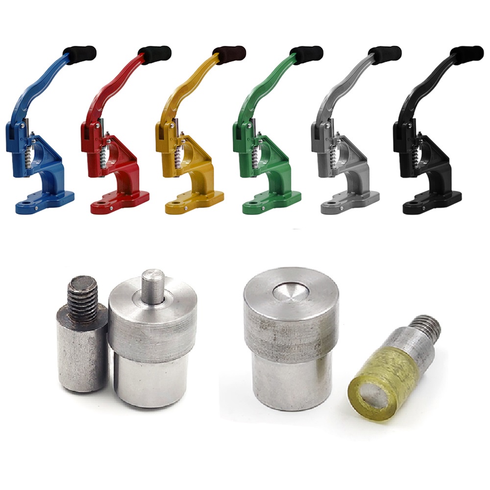 Hand Press Machine Metal Dies Mold Punch For Double Cap Rivets Eyelet ...
