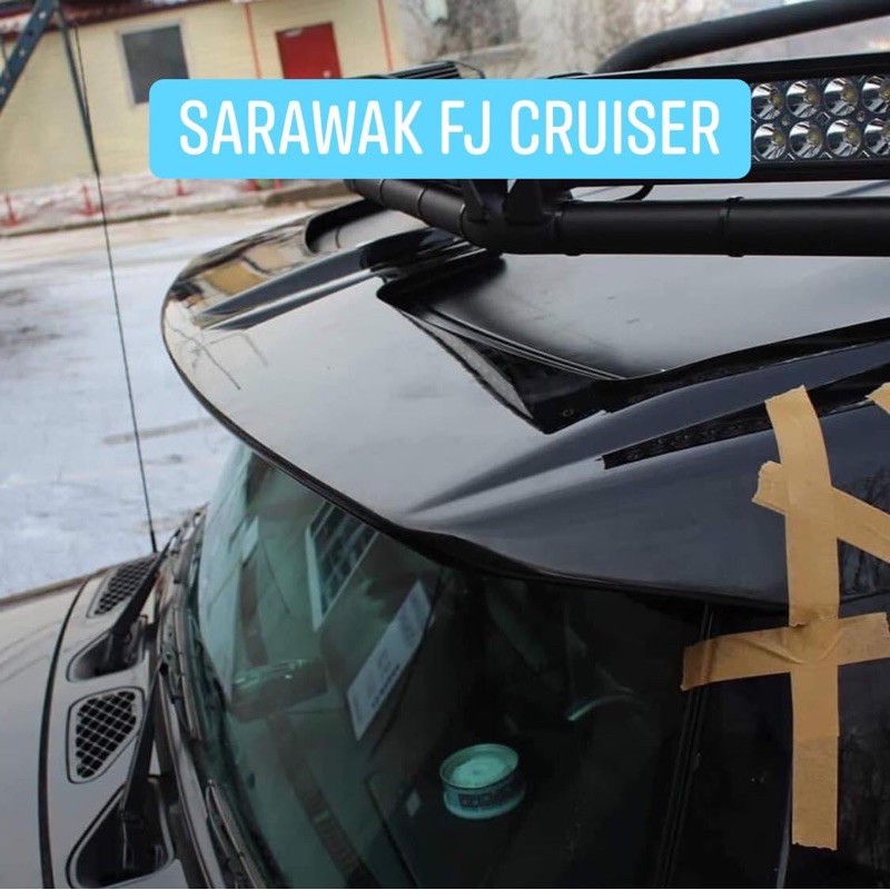 Toyota FJ Cruiser 07-21 Front Windshield Spoiler | Shopee Malaysia