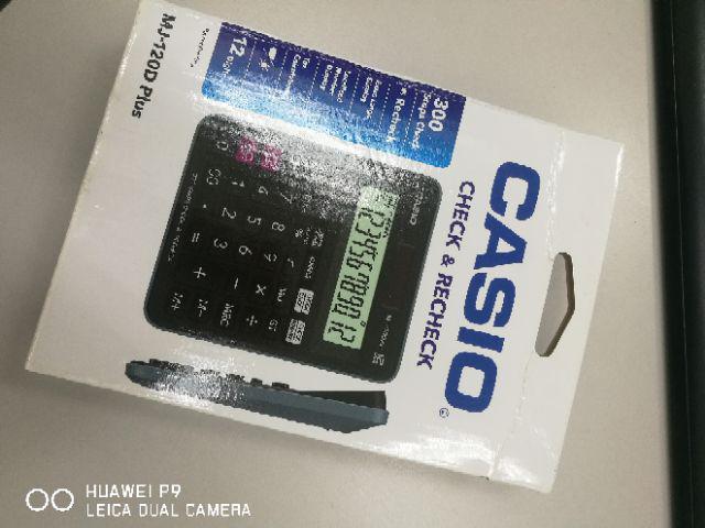 Casio MJ-120D Plus Check & Recheck Calculator (100% Original - Ready ...