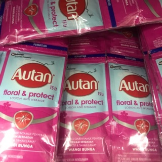 Autan 6ml*20 sachets new packing mosquito repellent lotion listen ...