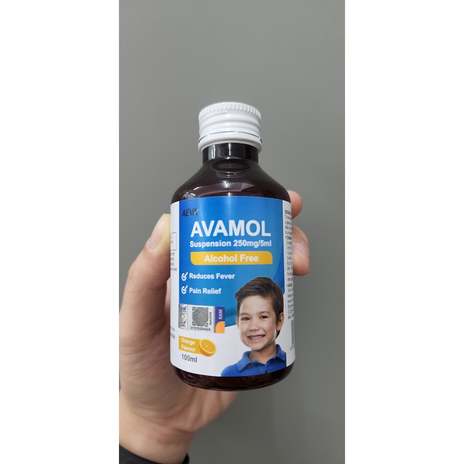 Avamol suspension 250mg/5ml 100ml | Shopee Malaysia