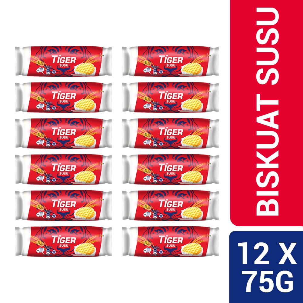 [READY STOCK] ALL Tiger Biskuat biskut biscuits milk susu makanan ...