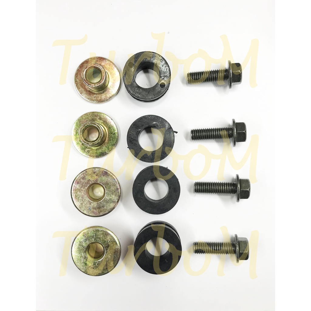 W125 EX5 CLASS GT128 GETAH TAPAK STAND FRONT STEP BAR RUBBER BUSH SET ...