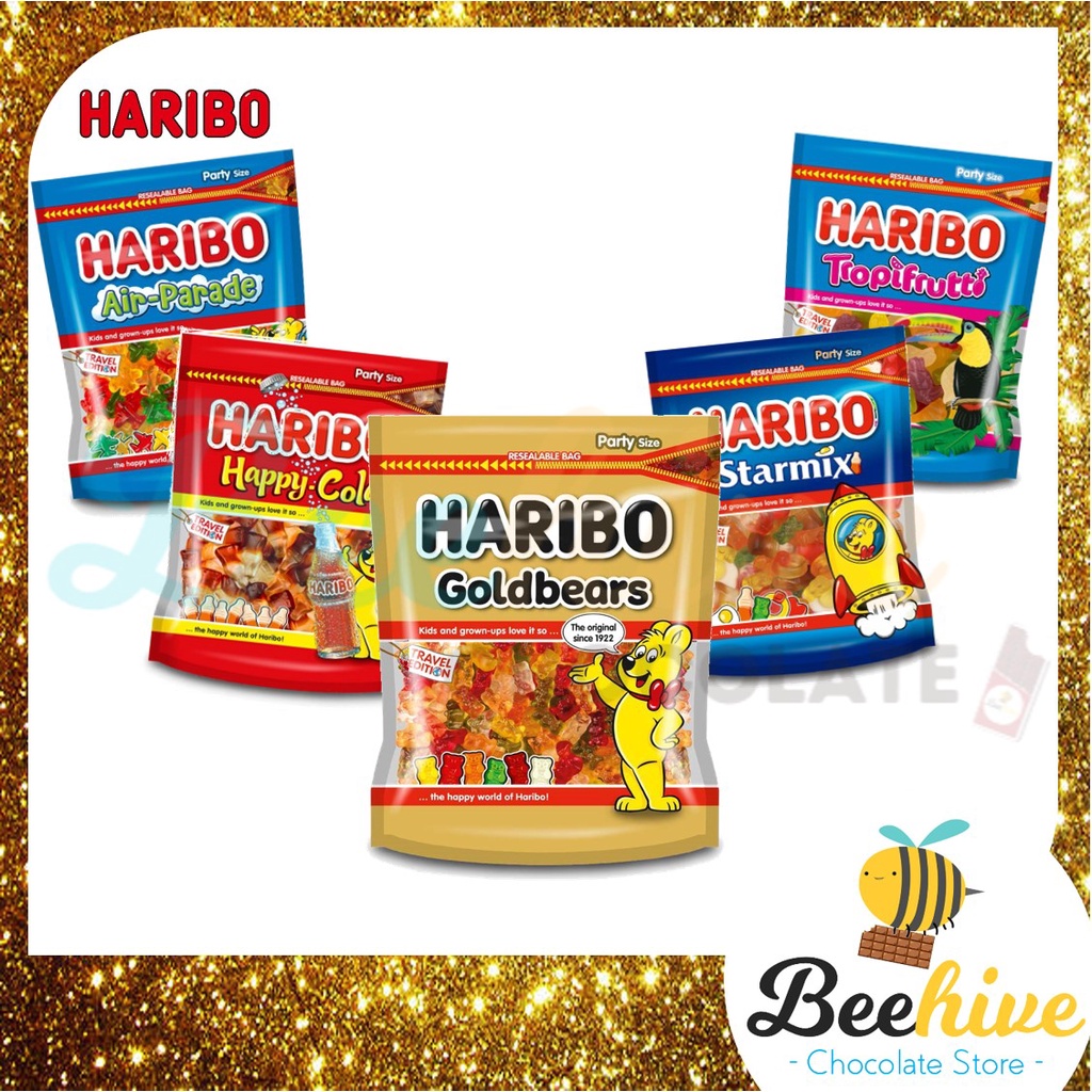 Haribo Goldbears Gummy Candy 200g - 300g [Halal] | Shopee Malaysia
