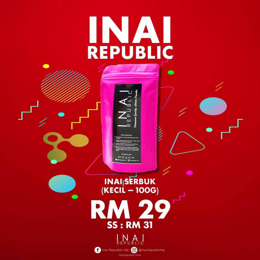INAI SERBUK (INAI REPUBLIC) | Shopee Malaysia