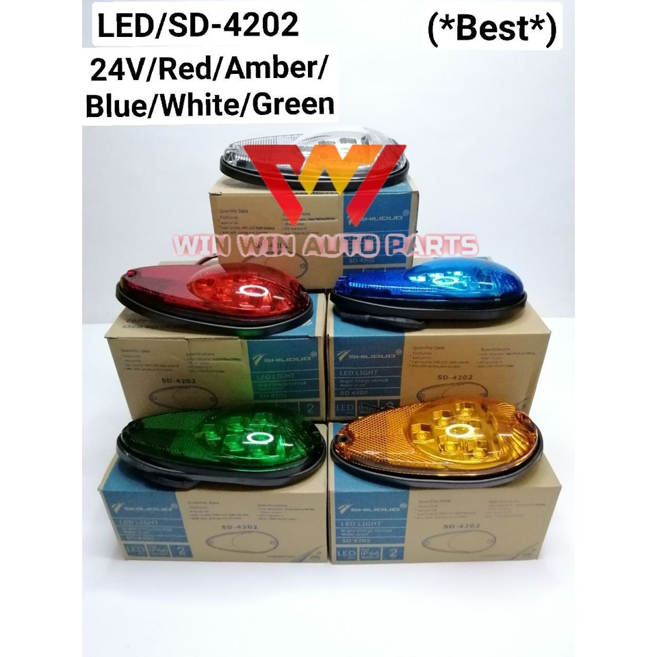 SHILIDUO 4202 Universal LED SIDE LAMP 12V/24V LUMPU TEPI SIGNAL LIGHT ...