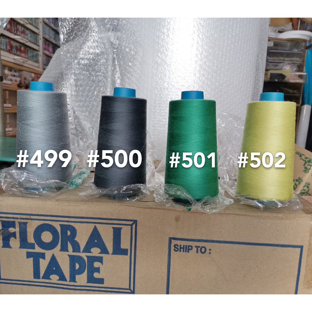 (kod 499-518) Rinata 4000Meter Sewing Thread / Rinata Benang Jahit ...