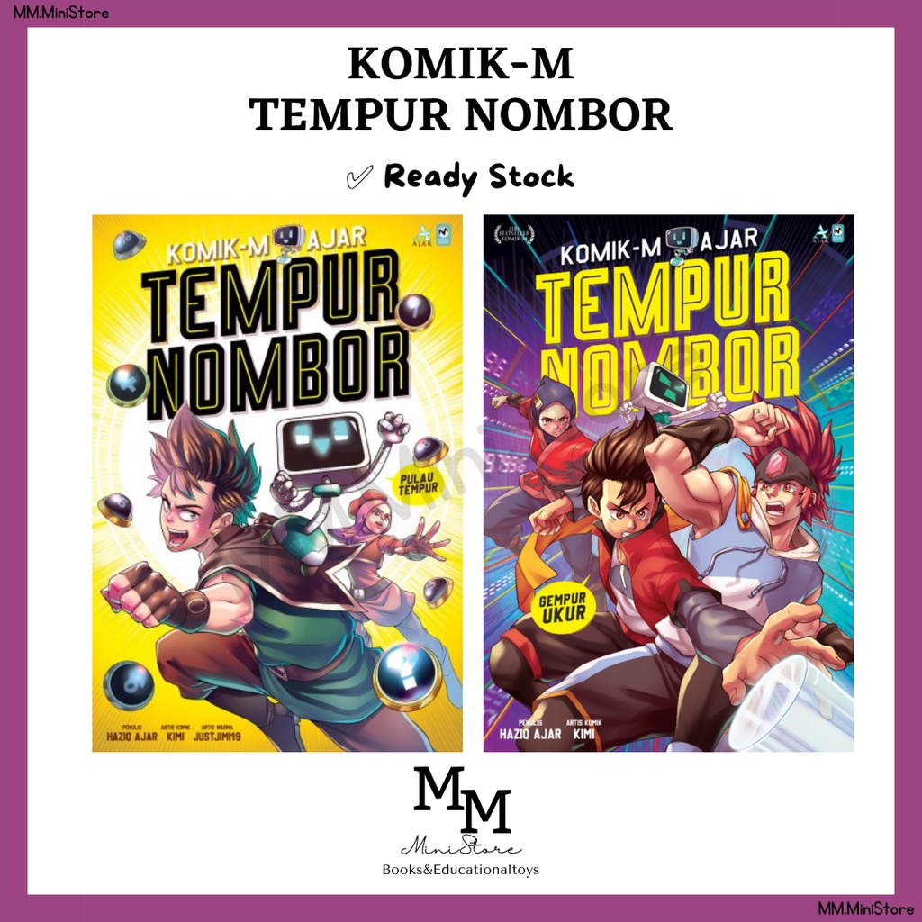KOMIK-M: Tempur Nombor 1 (Pulau Tempur) & Tempur Nombor 2 (Gempur Ukur ... KOMIK-M: Tempur Nombor 1 (Pulau Tempur) & Tempur Nombor 2 (Gempur Ukur ...